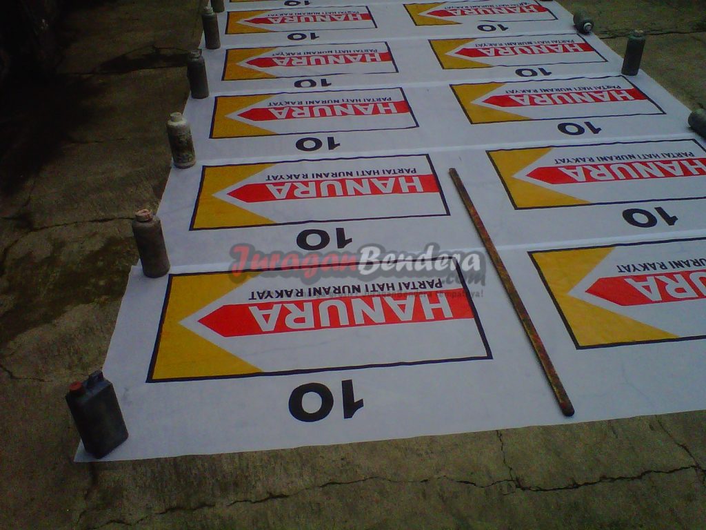 Pengeringan_bendera_partai_hanura | JuraganBendera